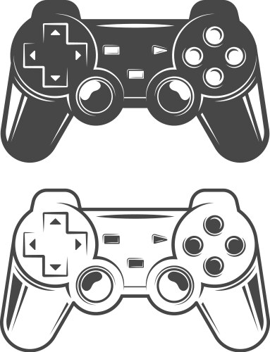 Ps5 controller Royalty Free Vector Image - VectorStock