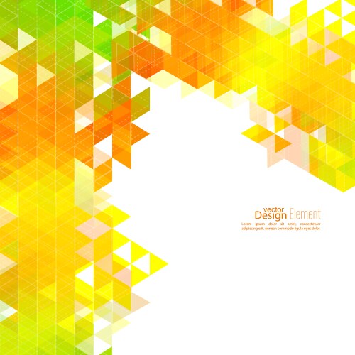 Abstract triangle background Royalty Free Vector Image