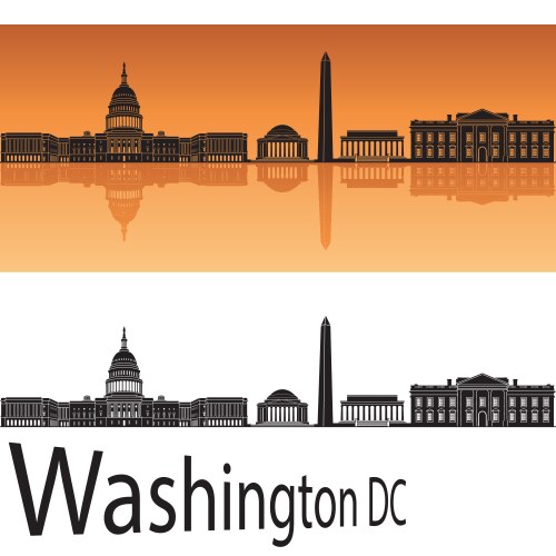 Washington Dc Skyline Vector Images (over 750)