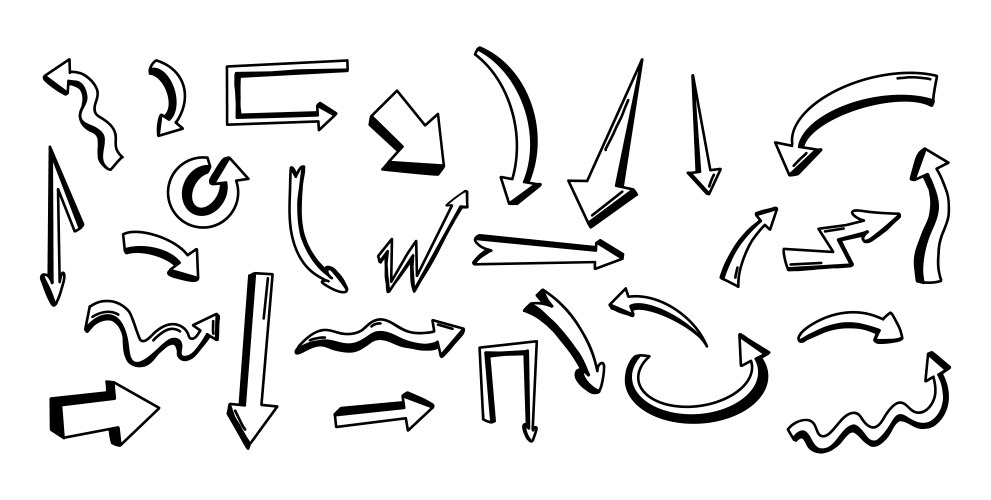 Zigzag Arrow Vector Images (over 4,400)