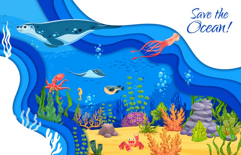Sea Animals Poster Vector Images (over 16,000)