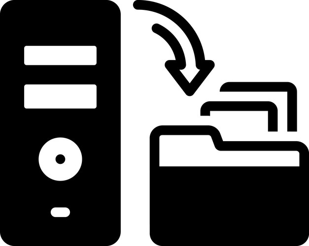 Data Backup & Restore – Royalty-Free Vector | VectorStock