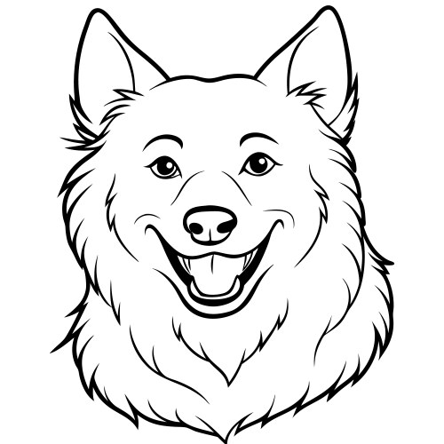 Dutch Shepherd Dog Vector Images (91)