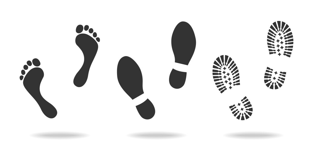 Hiking Footprints Vector Images (over 950)