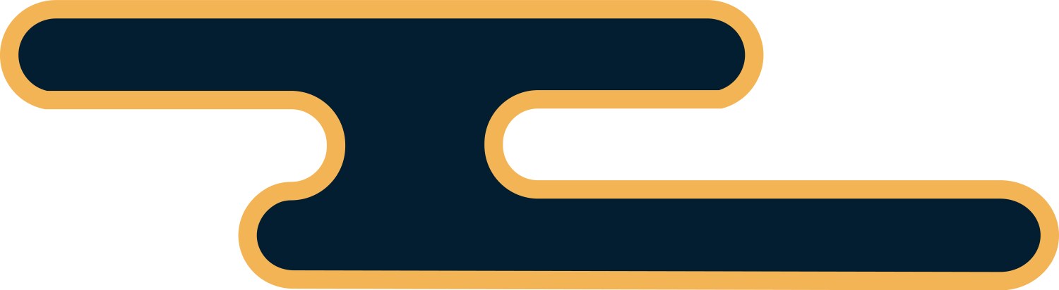 Traditional asian abstract geometric cloud outline