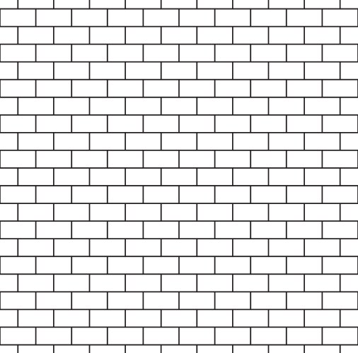 Grey brick wall texture seamless background Vector Image