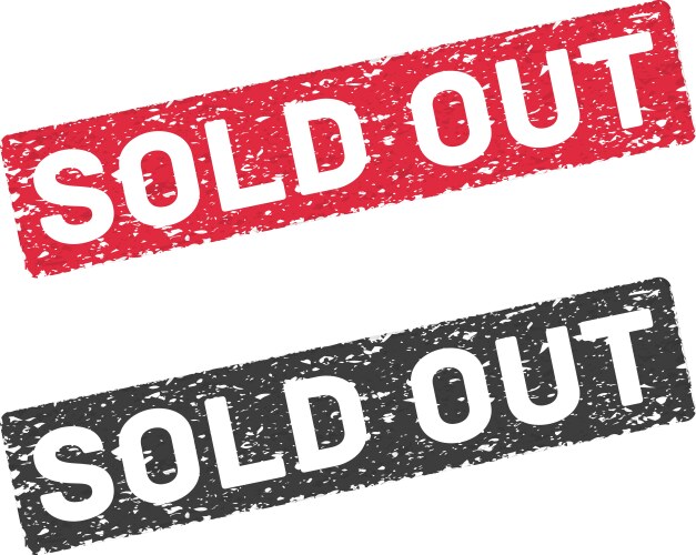 Sold Out Sign Vector Images (over 1,400)