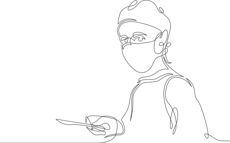 Doctor One Line Vector Images (over 2,200)