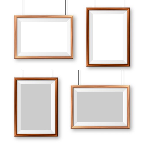 Picture photo frames Royalty Free Vector Image