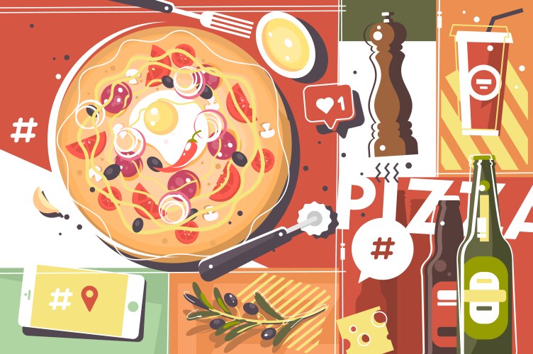 Pizza Vector Images (over 120,000)