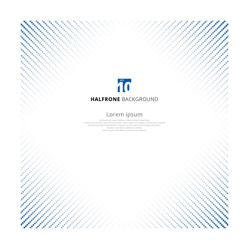 Modern abstract blue gradient background Vector Image