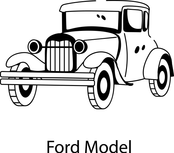 Ford Model a Vector Images (over 260)