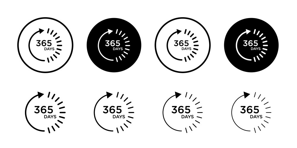 365 Days Vector Images (over 610)