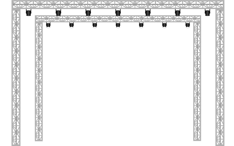 Lighting Truss Vector Images (over 250)