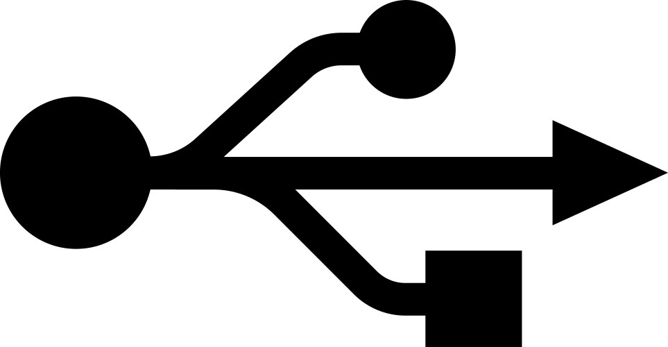 Usb charging plug icon Royalty Free Vector Image