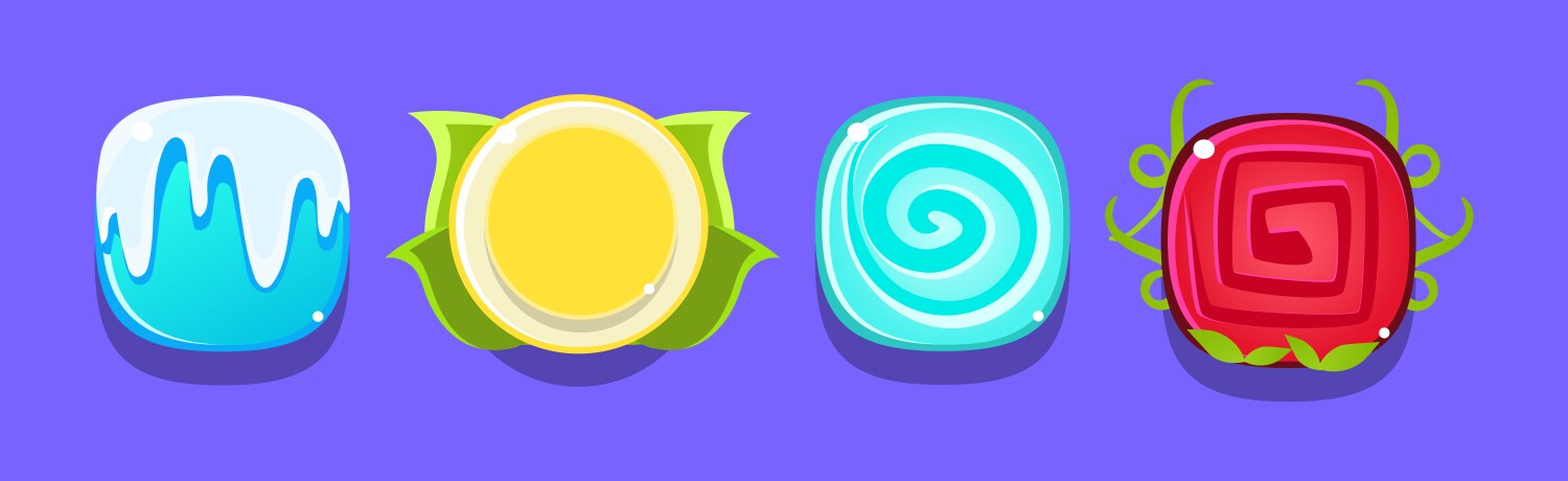 Game Button Assets Vector Images (over 3,400)