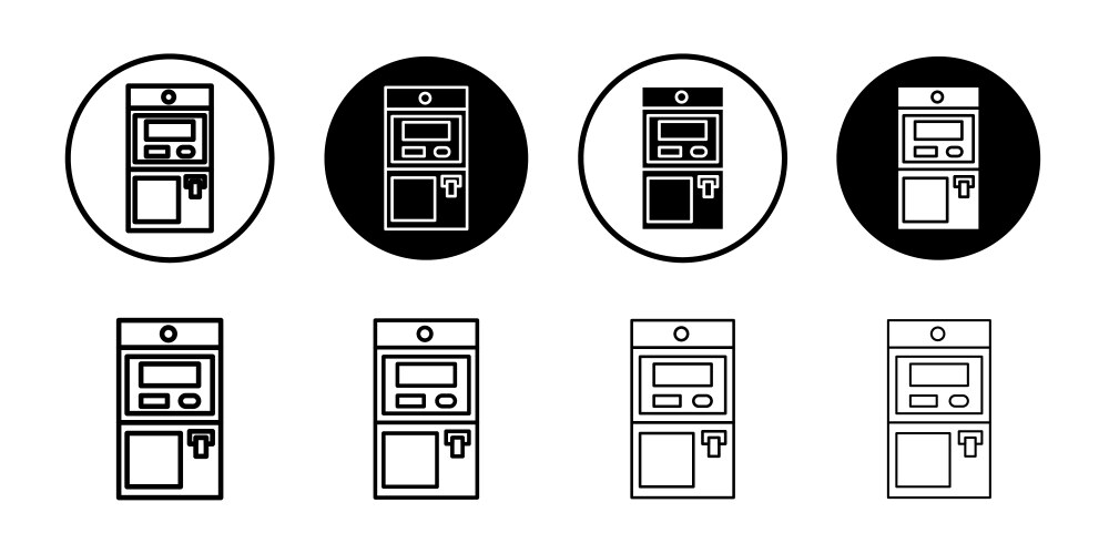 Atm logo Vector Images & Graphics for Commercial Use | VectorStock
