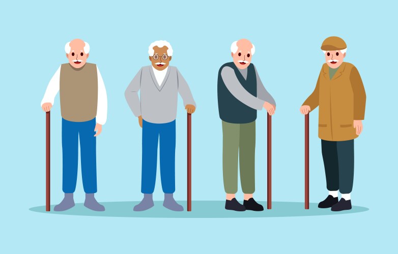 Walking Cane Cartoon Vector Images (over 1,800)