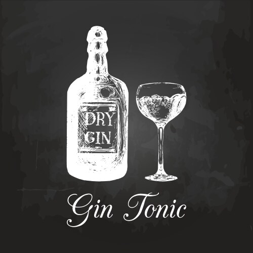 Gin Bottle Vector Images (over 4,300)