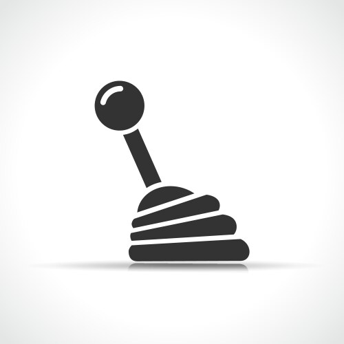 Auto mechanic and adjustment single icon in black Vector Image