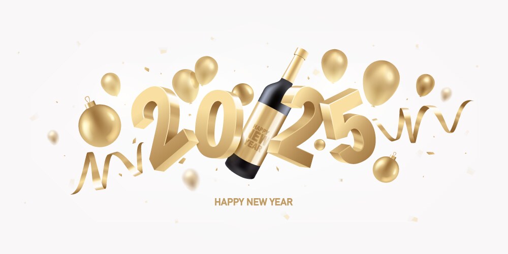 Happy New Years 2025 Vector Images (over 24,000)