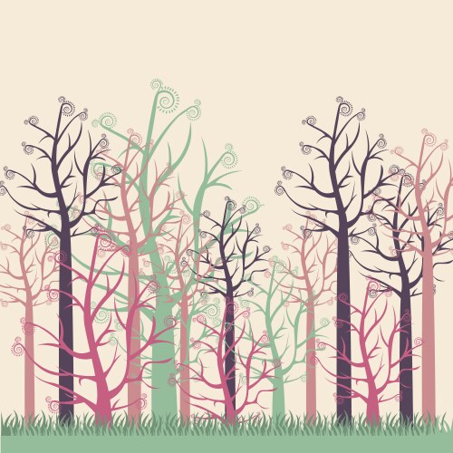 Tree Branches Without Leaves Pattern Vector Images (over 130)