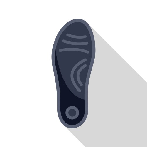 Orthopedic insole providing arch support Vector Image