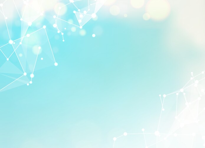 Template for science and technology presentation Vector Image