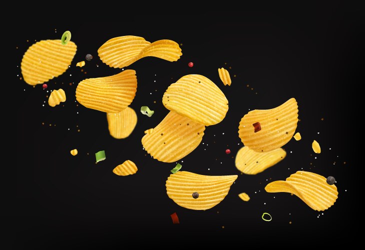 Tornado potato Royalty Free Vector Image - VectorStock