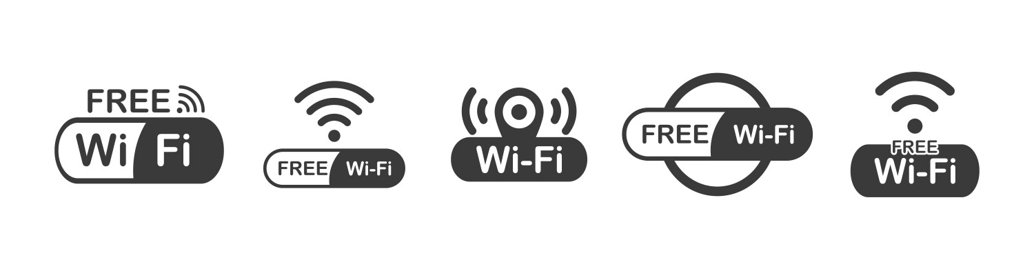 Logo Wifi Hotspot Vector Images (over 3,000)