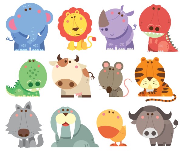 Cartoon Collection Vector Images (over 910,000)
