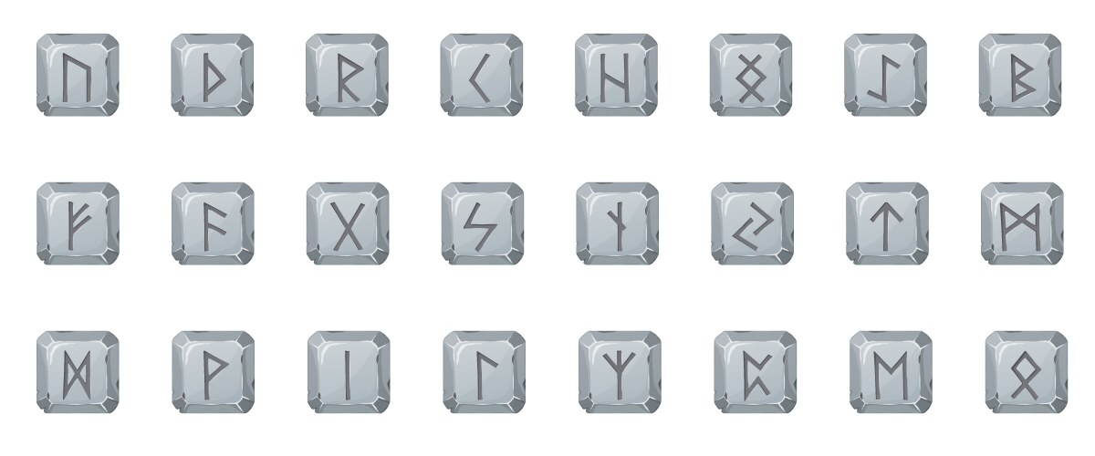 Rune Vector Images (over 8,900)