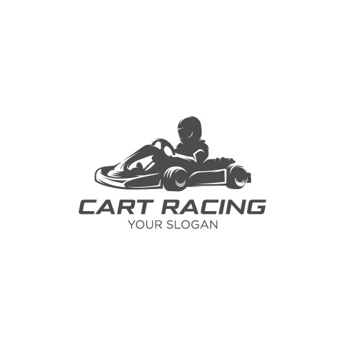 Go Kart Logo Racer Vector Images (over 140)