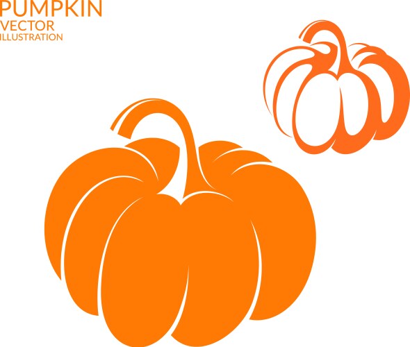 Pumpkin Royalty Free Vector Image - VectorStock
