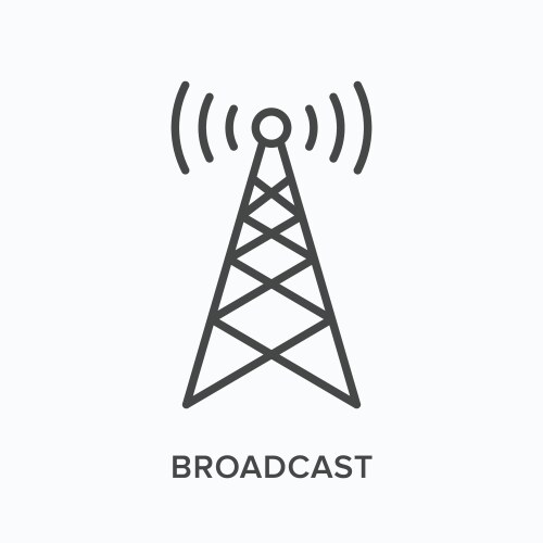 Broadcast Vector Images (over 180,000)