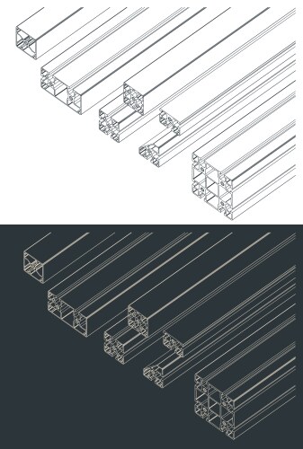 Aluminum Extrusion Vector Images (12)