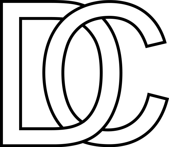 Letter D C Logo Vector Images (over 4,300)