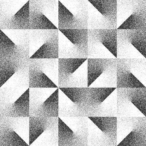 Noise Grain Texture Stipple Seamless Pattern Vector Image