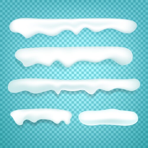 Snow Dripping Vector Images (over 850)
