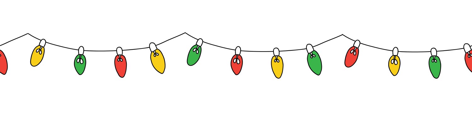 String of Christmas Lights Cartoon Vector Images (over 1,100)