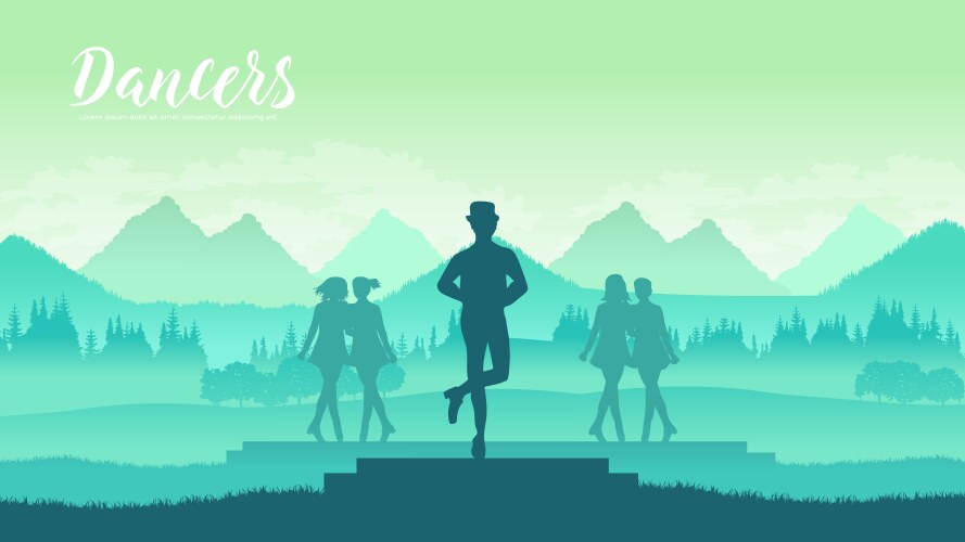 Irish Dancer Vector Images (97)