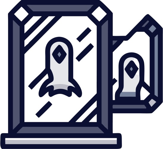 Enchanting and spooky a captivating logo design Vector Image