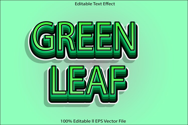 Good day editable text effect Royalty Free Vector Image