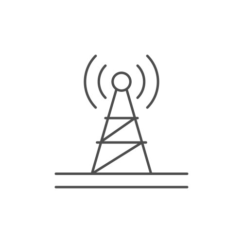 Telecom Tower Icon Vector Images (over 1,200)