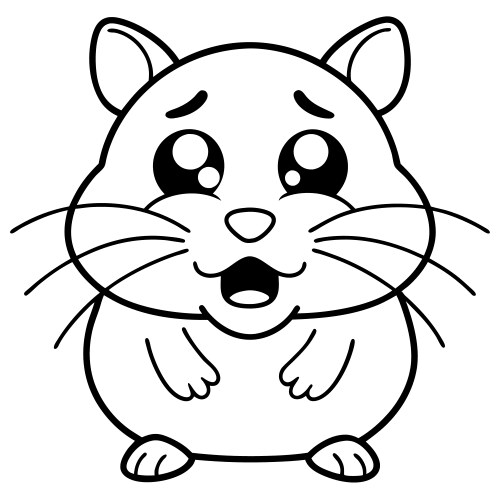 Hamster Silhouette Vector Images (over 1,200)