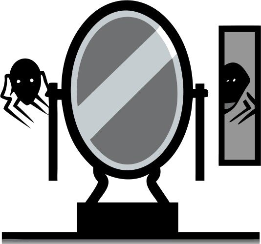 Enchanting and spooky a captivating logo design Vector Image