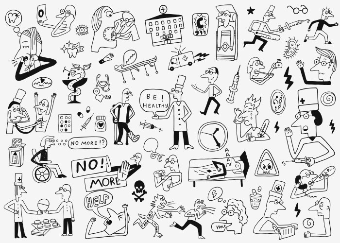 Doctor Doodle Vector Images (over 7,400)