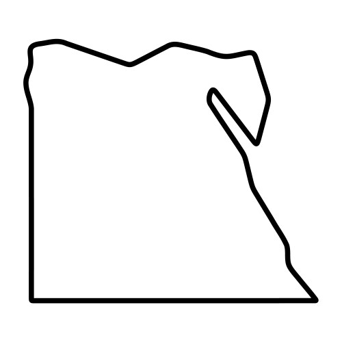Egypt Outline Map Vector Images (over 1,800)