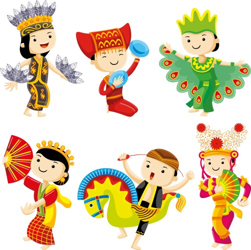 Bubur sagu mutiara traditional indonesian food Vector Image