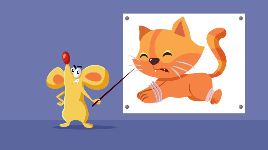 Cat and Rat Vector Images (over 2,100)
